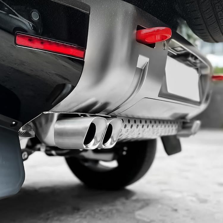 Straight And Bend Stainless Steel Auto Exhaust Pipe Decorative General ...