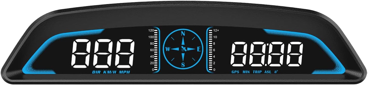 Amazon.com: Qfansi Digital GPS Speedometer Universal Head Up Display ...