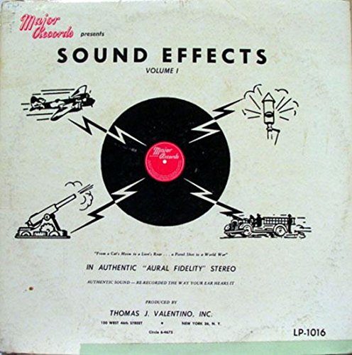 Amazon.com: MAJOR RECORDS SOUND EFFECTS VOLUME 1 vinyl record: CDs & Vinyl
