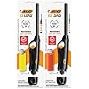 Amazon.com: BIC EZ Load Lighter, Reloadable Multi Purpose Lighter ...