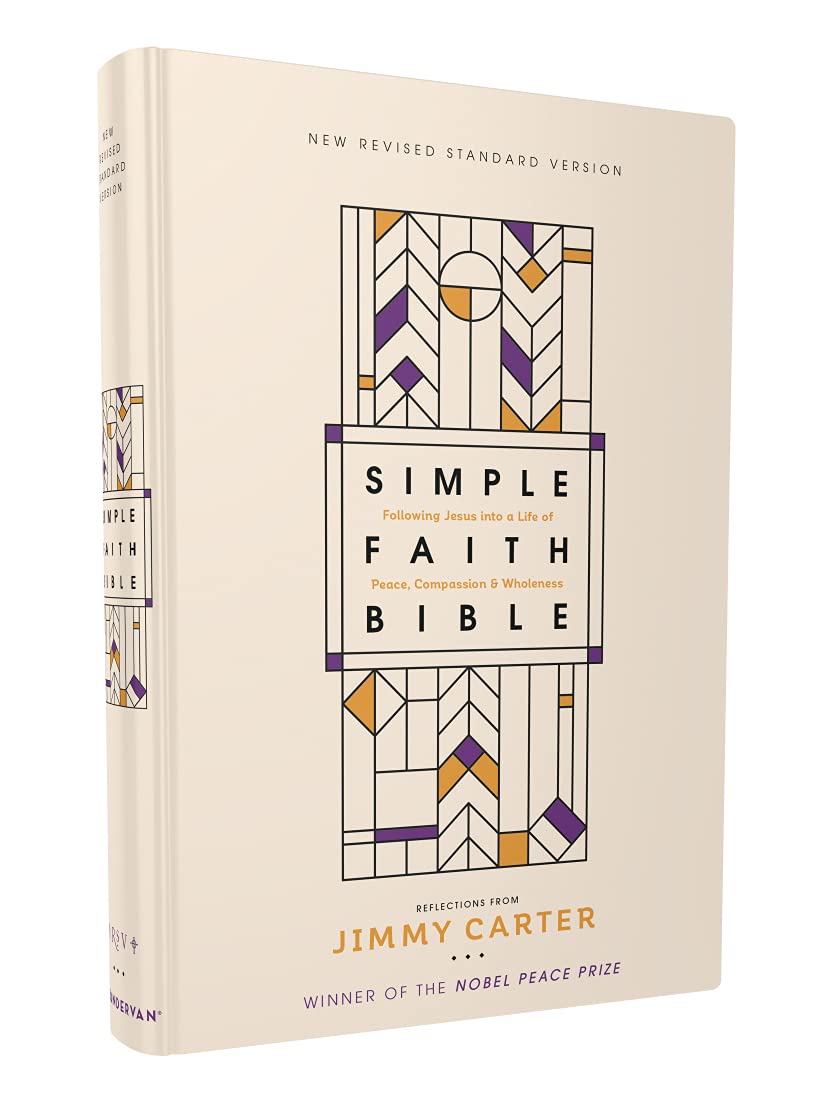 NRSV, Simple Faith Bible, Hardcover, Comfort Print: Following Jesus ...