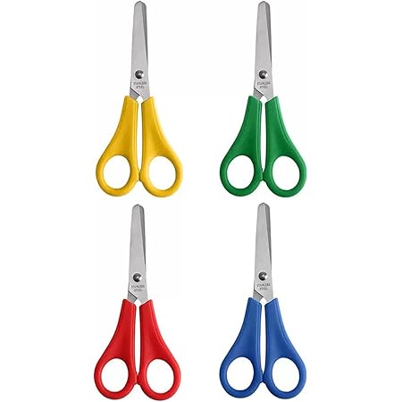 Westcott Children's Scissors - 5"/13cm - Left Handed - Yellow and ...