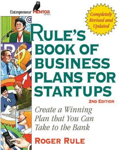 Rule's Book of Business Plans for Startups: Rule, Roger: 9781932531053 ...