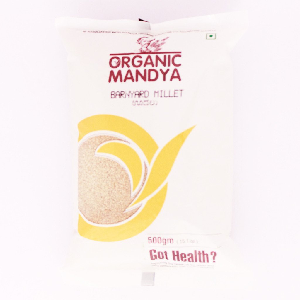 Organic Mandya Barnyard Millet (ODALU) 500 GMS Pack of 2 : Amazon.in ...