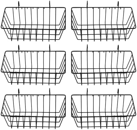 Amazon.com - Gddochn 3 Pack Wall Grid Panel Hanging Wire Basket,Wall ...