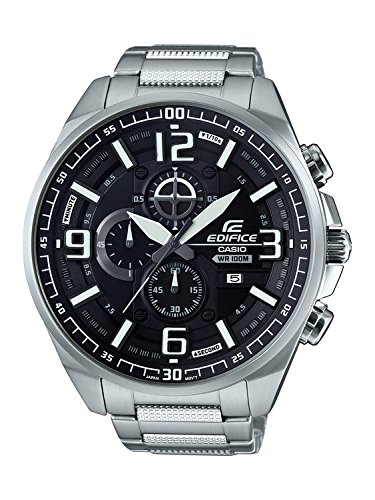 Buy Casio Edifice Analog Black Dial Men's Watch-EFR-555D-1AVUDF (EX343 ...