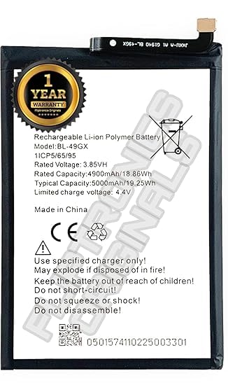 FLIPTRONICS ORIGINALS® BL-49GX Battery for Infinix Hot 11S / Note 10 ...