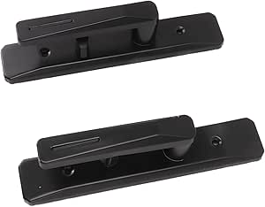 TOPINCN Bathroom Handle Lock, Plane Interior Door Handle Lock Easy to ...