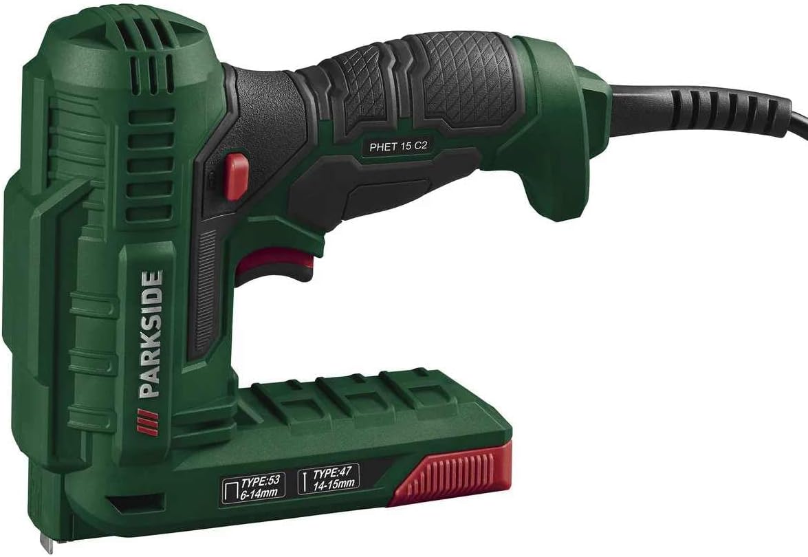 PARKSIDE® Akku-Tacker »PAT 20-Li A1«, mit rutschfestem Softgrip ...