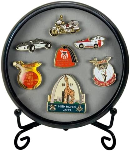 Amazon.com: Kudos Pin Display Case with Stand - Shadow Box for Lapel ...