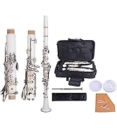 Amazon.com: Ktaxon Bb Flat Clarinet Mid-range Bakelite Beginner ...