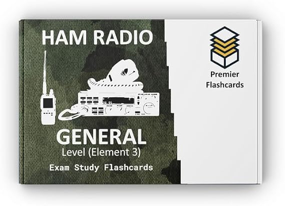 Amazon.com: Premier Flashcards- ARRL Ham Radio General License Study ...