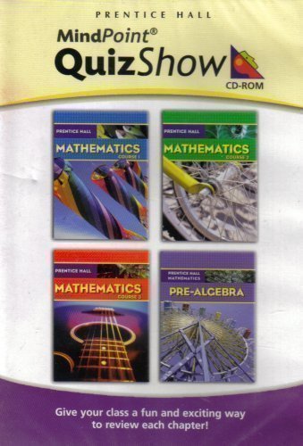 Amazon.com: Prentice Hall Math Course 1/2/3 Mindpoint Quiz CD ...