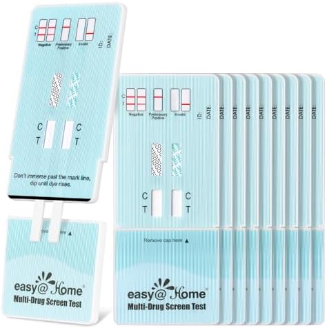 Amazon.com: Easy@Home Multi-Drug Screen Test, 10 Pack Marijuana ...