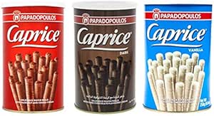 Mix Galletas Barquillo Caprice 6pk (Chocolate/Avellana, Chocolate ...