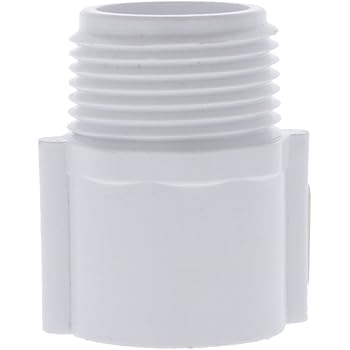 Schedule 40 PVC Pipe Mipt x Slip Reducing Male Adapter (1" x 1-1/4" Dia ...