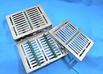 Amazon.com: 1 German Dental Autoclave Sterilization Cassette Rack Box ...