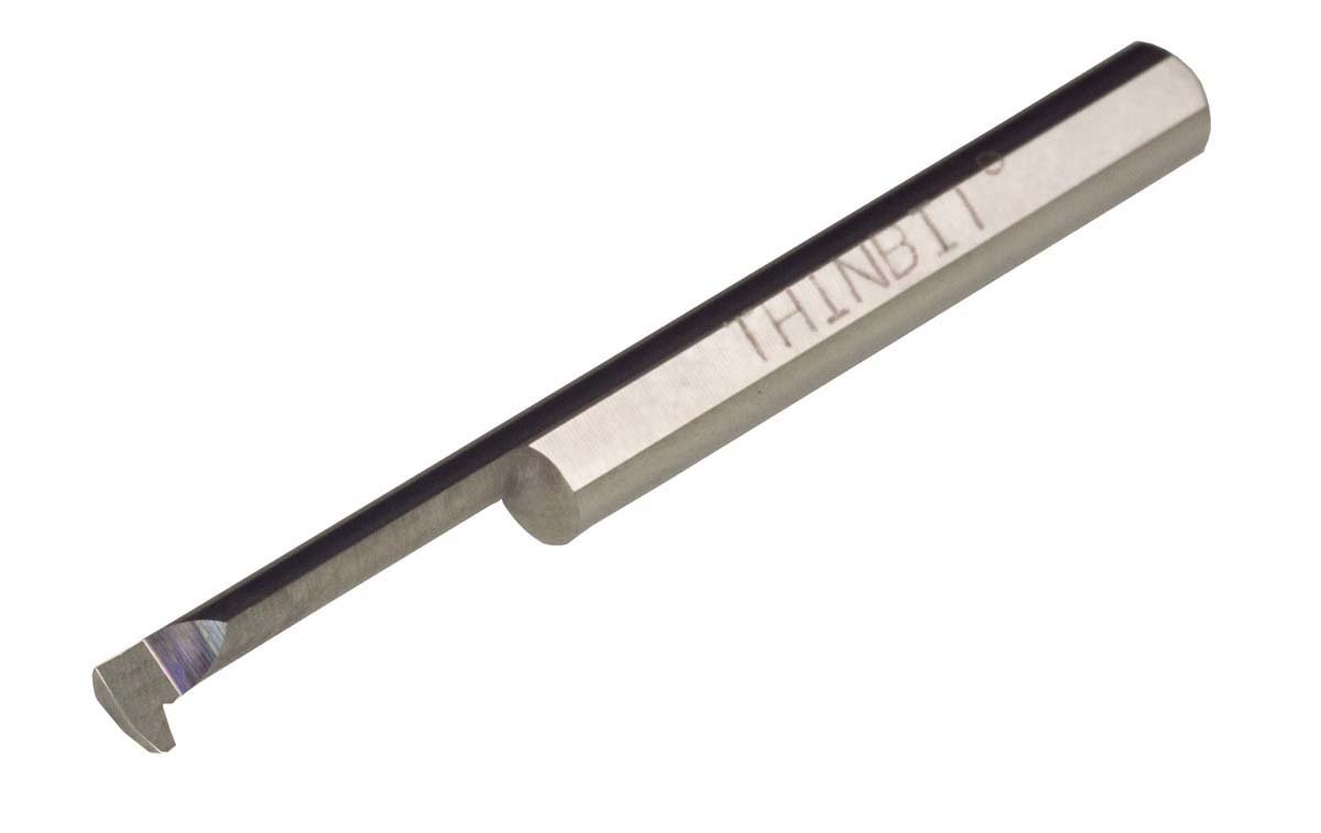 THINBIT AT31B16RE TiAlN Coated Solid Carbide Acme Threading Tool, 16 ...