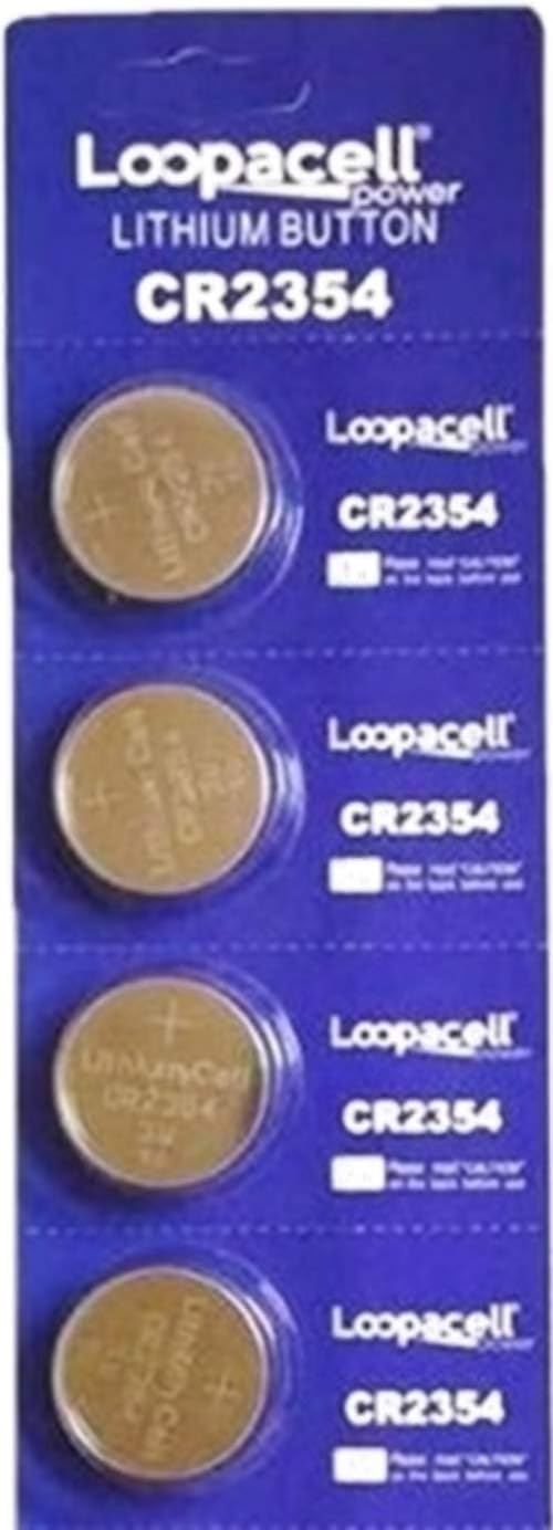 Amazon.com: LOOPACELL Pack of 4 New CR2354 2354 CR 2354 3V Lithium Coin ...