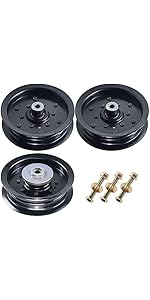 Amazon.com : POSFLAG 532196106 Husqvarna Idler Pulley with 532177968 ...