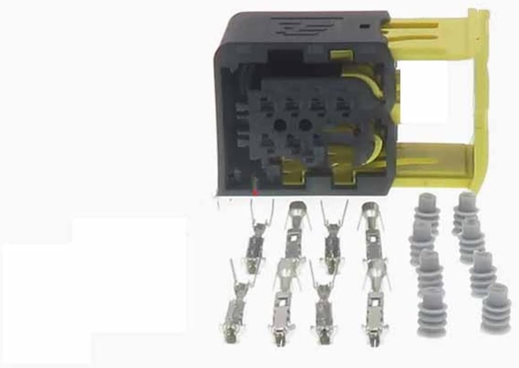 Amazon.com: 20 Sets 8 Pin Electric Female Plug Auto Waterproof Plug ...