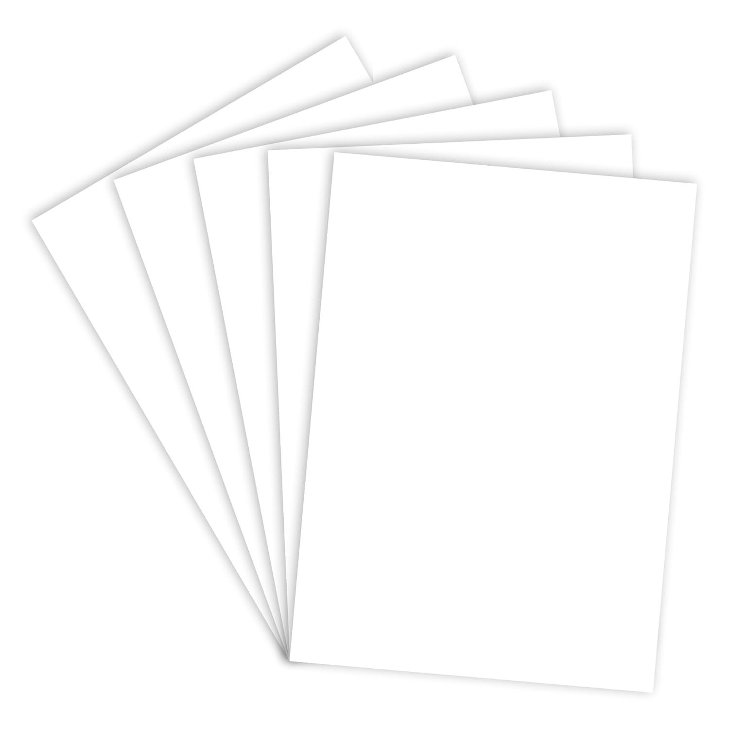 Lakeer A4 White Color Paper/Sheet 180-210 GSM Pack of 50 Sheets-White ...