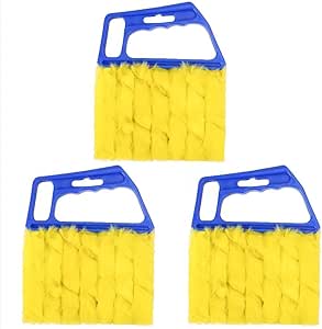 Amazon.com: 3Pack Blue Handheld Mini Blinds Cleaner Shutters, Curtain ...