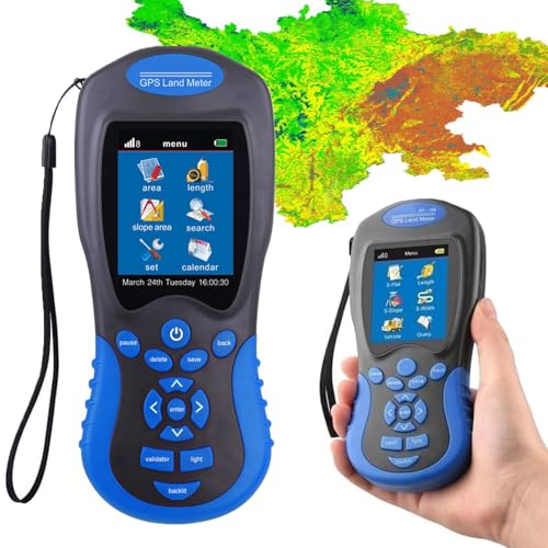 Handheld GPS Land Measurement Tool, Digital LCD Display for Accurate ...