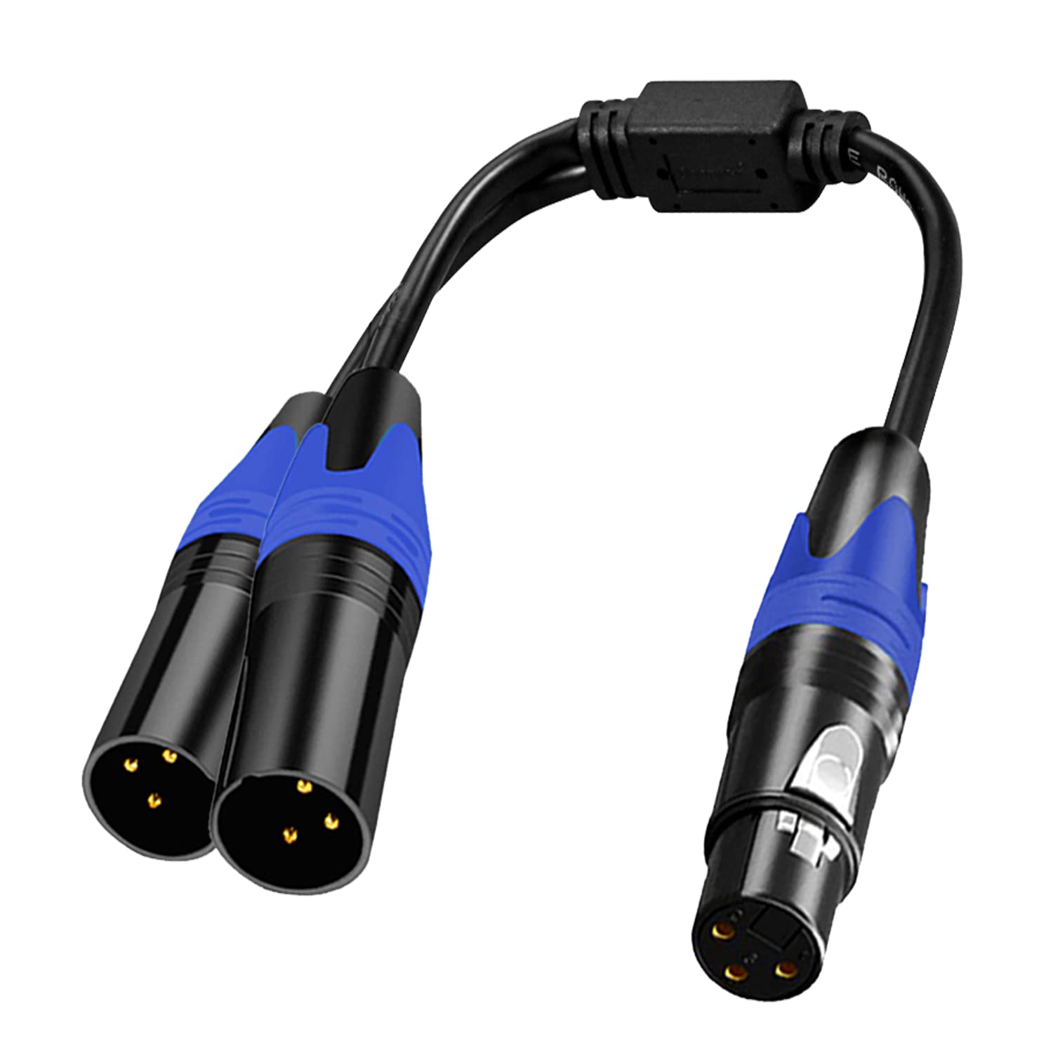 Amazon.com: Seefeful XLR Splitter Cable, 1 XLR Female to 2 XLR Male ...
