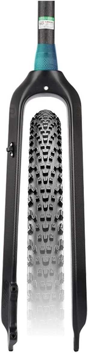 TISORT Fibra di Carbonio MTB 26/27.5/29" Freno A Disco Rigido in Fibra ...