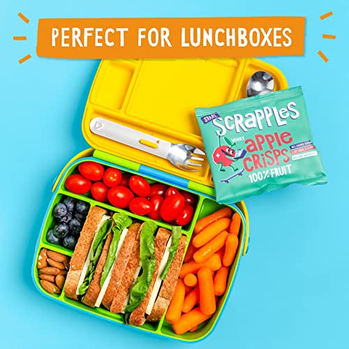 Scrapples Kids Apple Crisps - 30 x12g Mixed Value Pack, 100% Whole ...