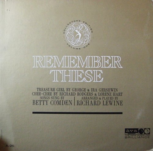Amazon.com: REMEMBER THESE (LP VINYL, 1960S): CDs & Vinyl