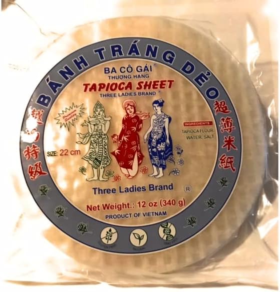 Amazon.com: Tapioca Sheet - Banh Trang Deo 12 oz : Grocery & Gourmet Food