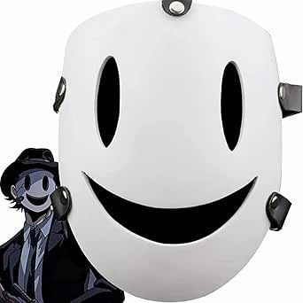 Amazon.com: Lyxyreo High-Rise Invasion Mask White Smile/No Mouth Mask ...