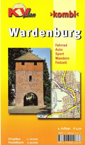 Wardenburg: Ortspläne 1:10.000 mit Freizeitkarte in 1:25.000: Fahrrad ...