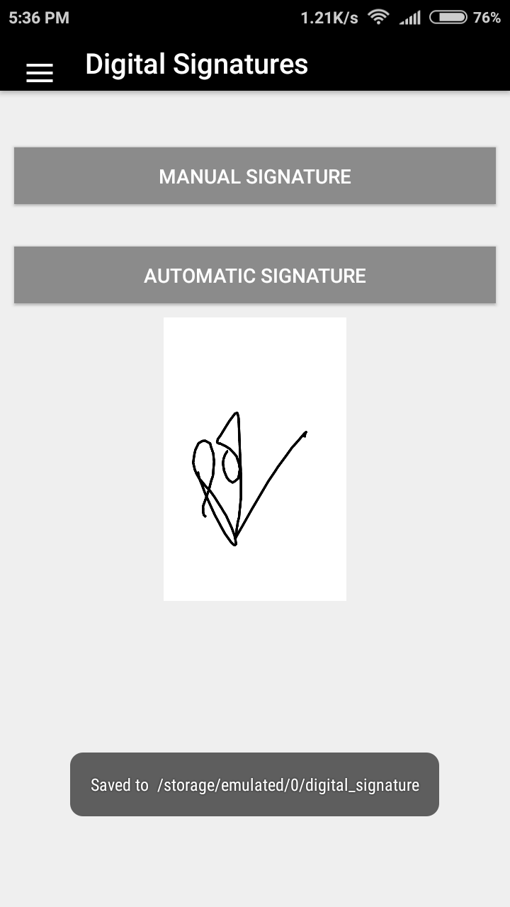Digital Signatures App - App on Amazon Appstore