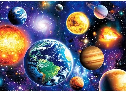 Amazon.com: CEOVR Universe Planets Diamond Art Kits for Adults, Earth ...