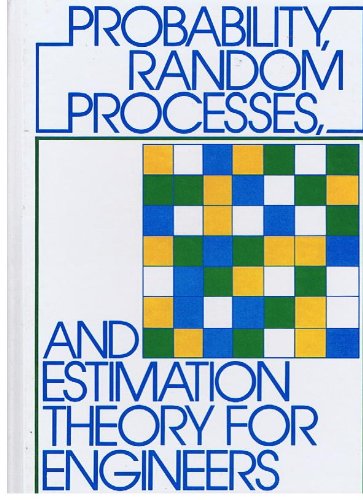 Amazon.com: Probability, random processes, and estimation theory for ...