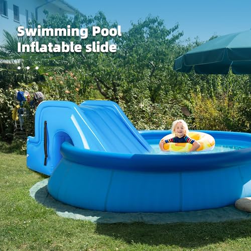 Hoosunny Pool Slide - Inflatable Swimming Water Slide Universal ...