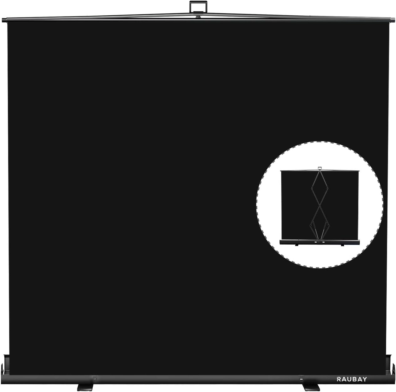 Amazon.com : GSKAIWEN Movable Black Backdrop Stand with Wheels, Photo ...