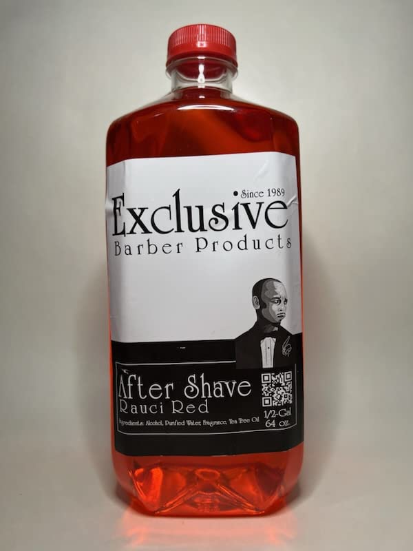 Amazon.com : Exclusive Barber Products Rauci Red Aftershave (Rauci Red ...