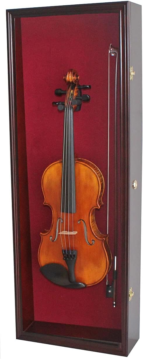 Mandolin, Fiddle, Violin Display Case Shadow Box with Hanger, wall ...