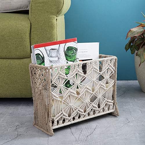 MOREYAJI Magazine Holder for Table, Office Desk Book Organizer File ...