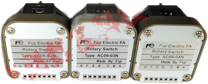 Amazon.com: Rotary Switch AC09-01N, 02N, 03N, 04N, 01J, 02J Japan Fuji ...