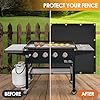Amazon.com : Fireproof Heat Shield for Wall Behind Grill Protect Deck ...