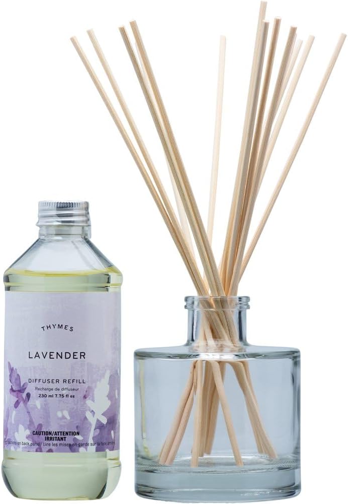 Amazon.com: Thymes Reed Diffuser 6.5 Fl Oz Lavender : Home & Kitchen