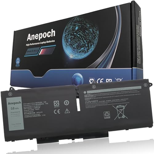 Amazon.com: Anepoch FK0VR Laptop battery Replacement for Dell Latitude ...