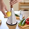 Amazon.com: Cone Cheese Grater with Handle - Stainless Steel Triple ...