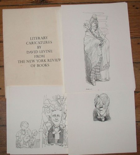Literary Caricatures By David Levine from the New York Review of Books ...