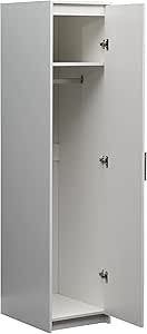 Wardrobes for Bedroom - Elegant Single Wardrobe, Compact Slim Wardrobe ...